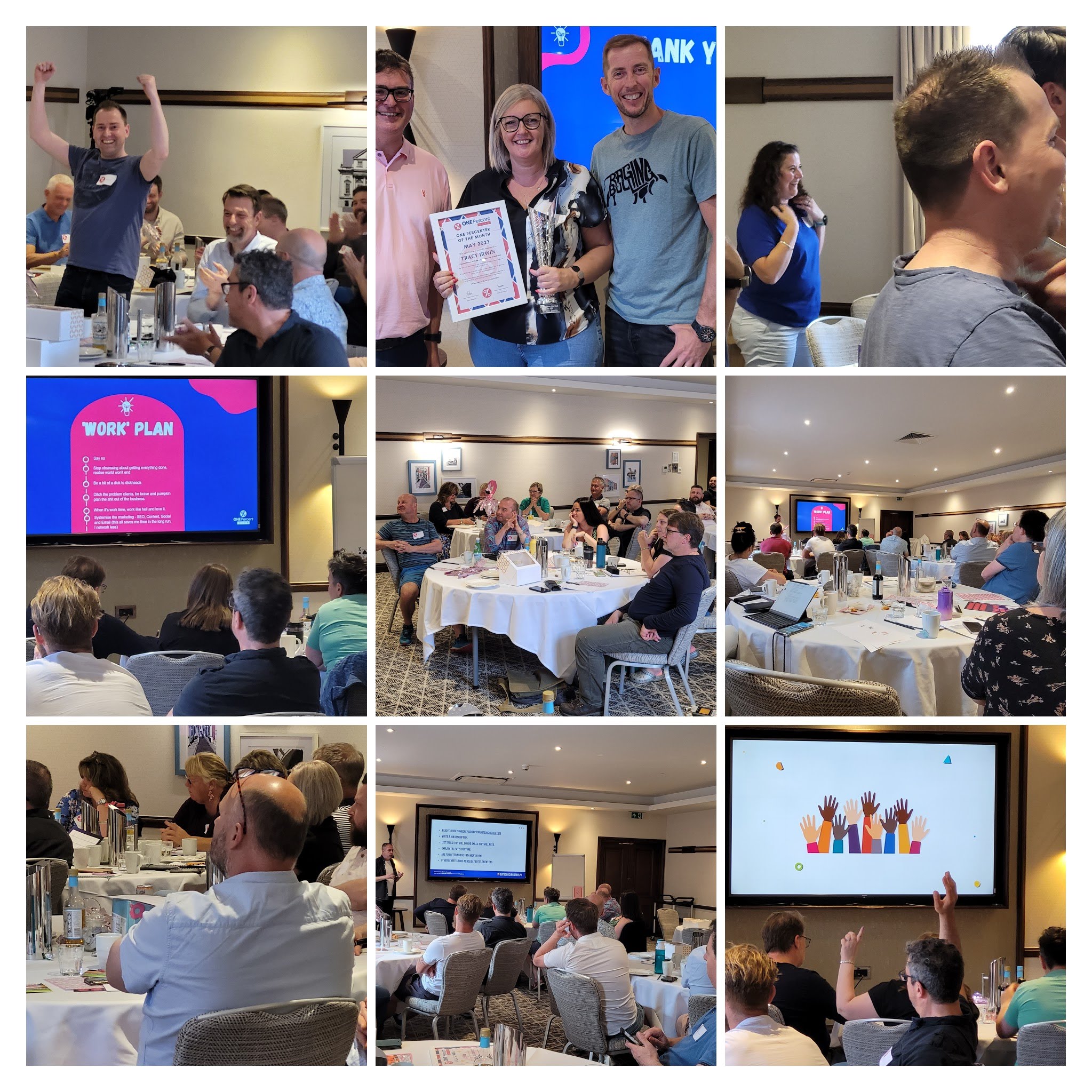 You are in - One Percent Club